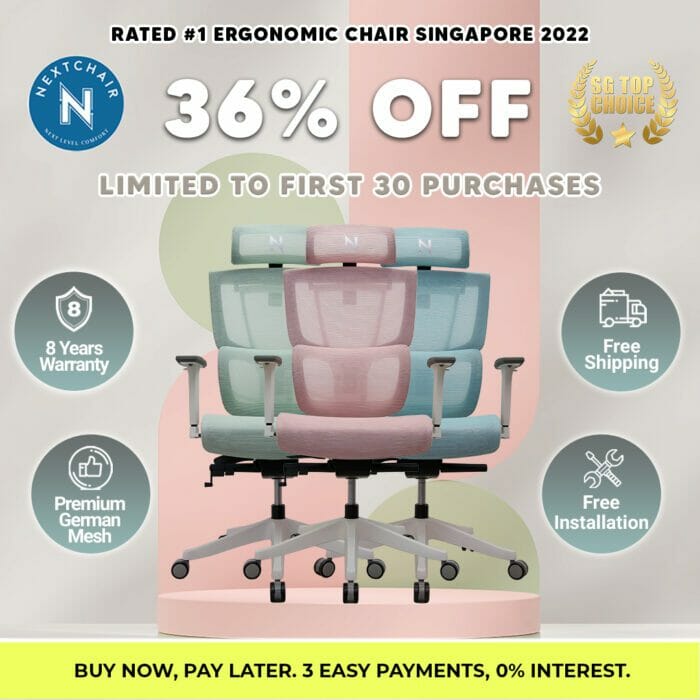 NextChair Singapore – 36% Off on First Purchase | Awarded Best ...